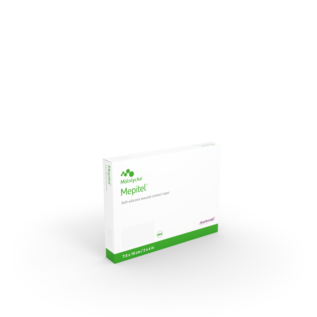 Mepitel Adherent Dressing, Sterile Adhesive Wound Dressing for Skin Pr