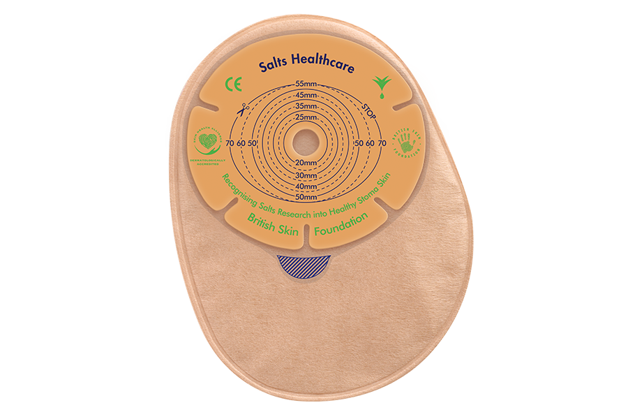 Confidence Natural Advance One-Piece Closed Pouch, Cut-to-Fit , with F