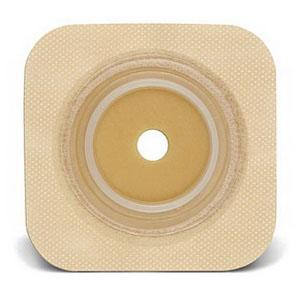 NaturaÂ® Flexible DurahesiveÂ® Skin Barrier, 4" x 4" (10cm x 10cm) Tan