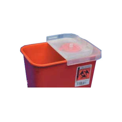 (CS10) EA/1 LARGE VOLUME SHARPS CONTAINER 1/ HINGED LID, 30L (8GAL)